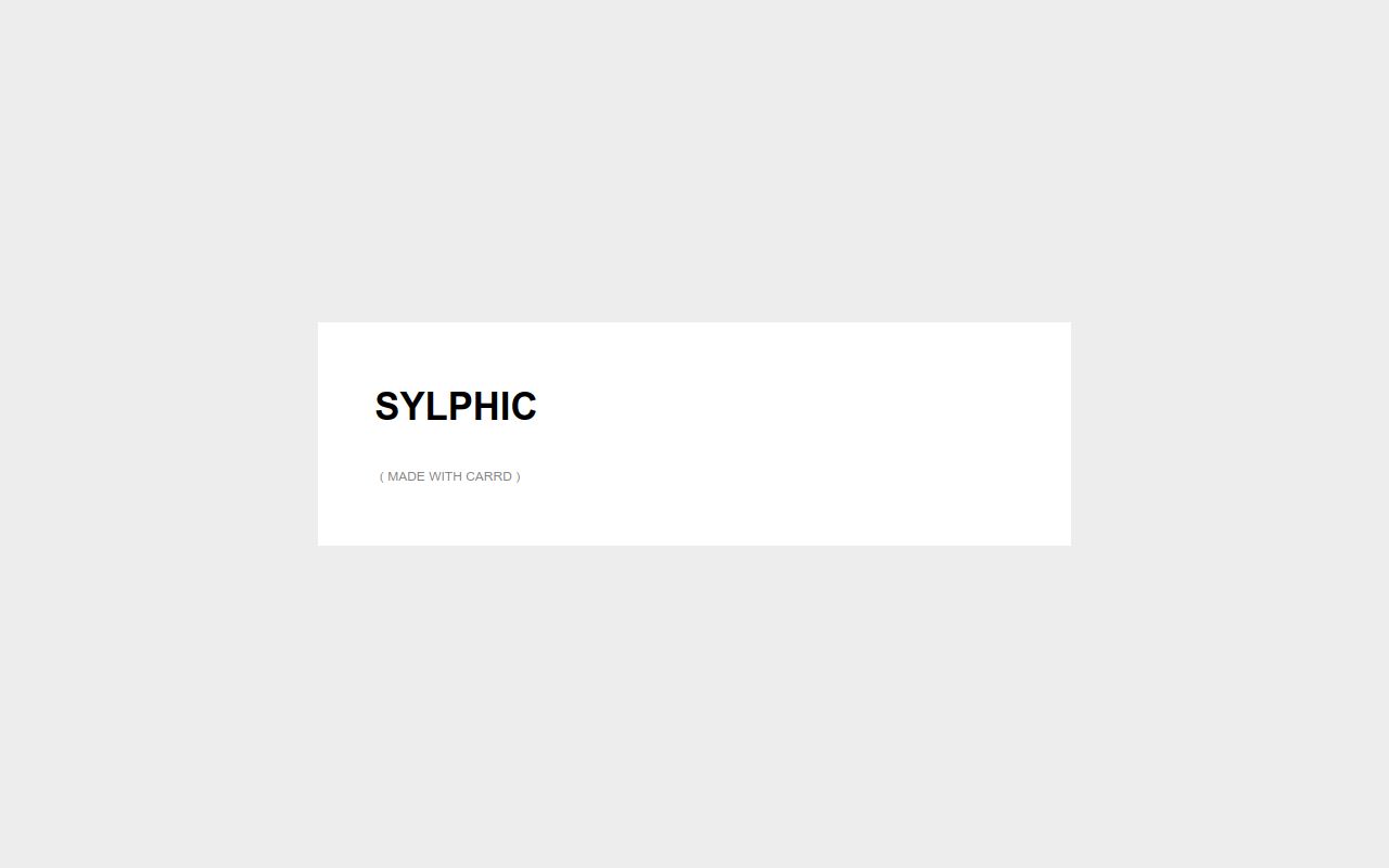 Sylphic